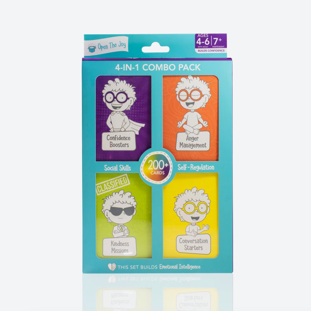 4-1 Emotional Intelligence Building Cards Set – Open the Joy