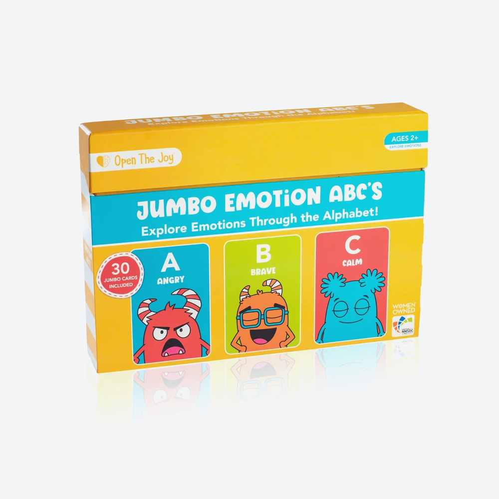 Jumbo ABC Emotion Cards – Open the Joy