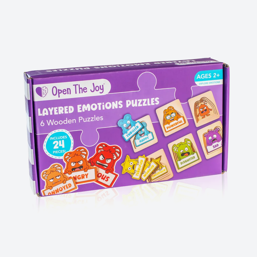 Layers of Emotions Puzzles – Open the Joy