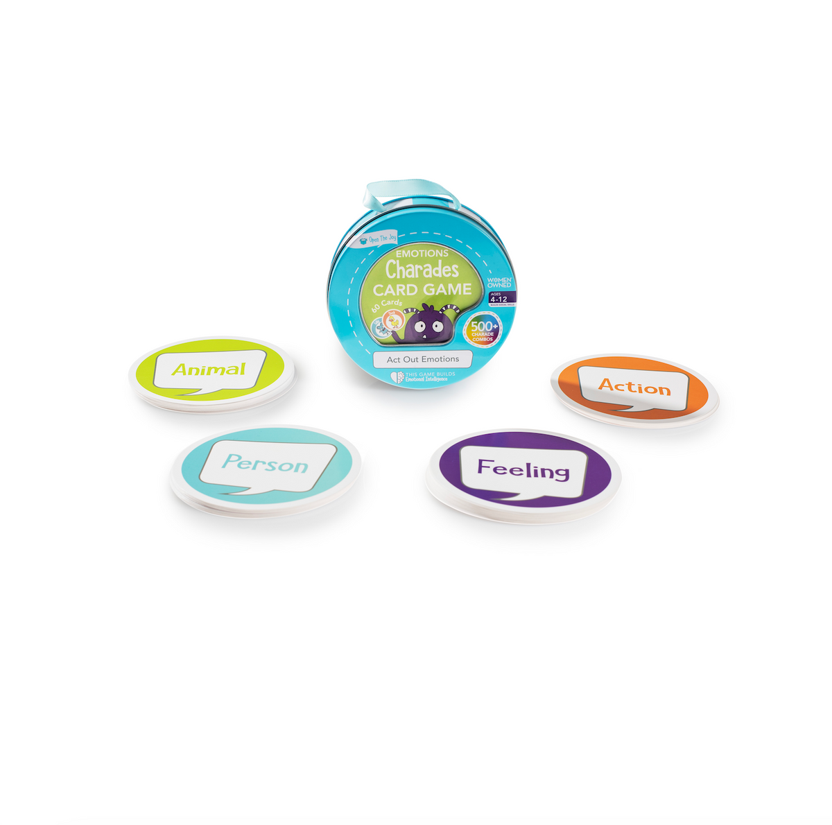 Emotions Charades Card Game – Open the Joy