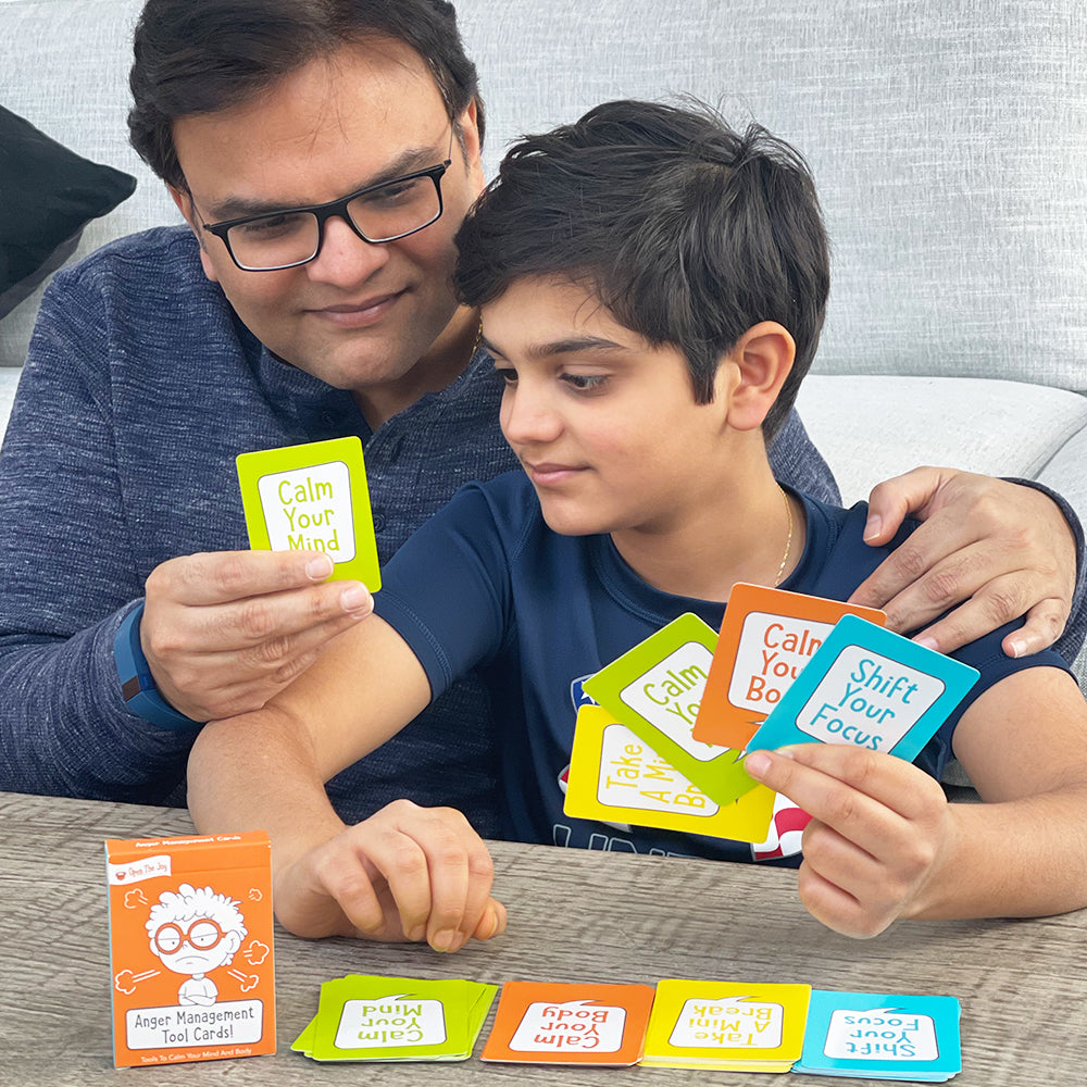 Anger Management Tool Cards – Open the Joy