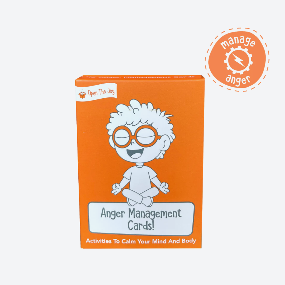 Anger Management Tool Cards – Open the Joy
