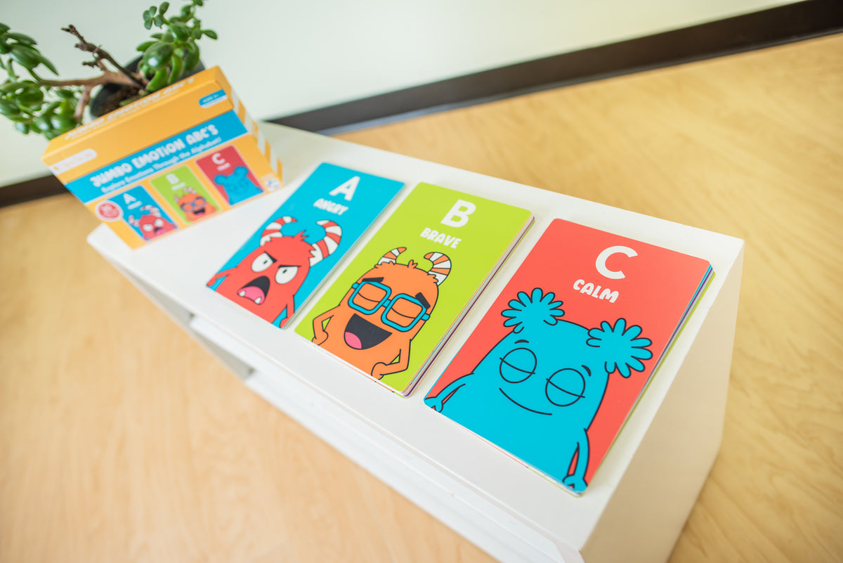 Jumbo ABC Emotion Cards – Open the Joy
