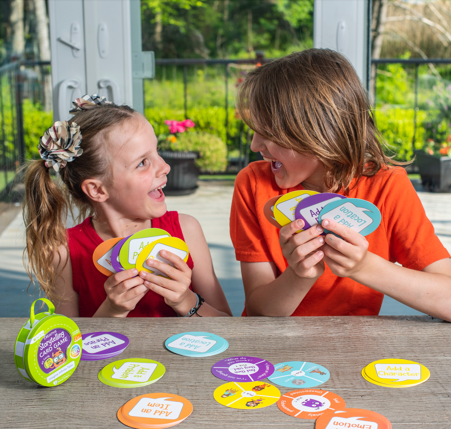 Creative Storytelling Card Game – Open the Joy