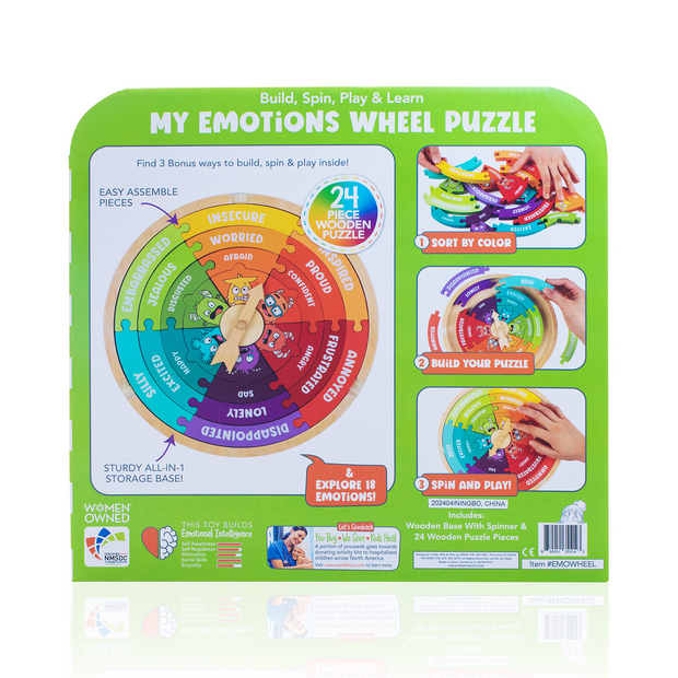 My Emotions Wheel – Open the Joy